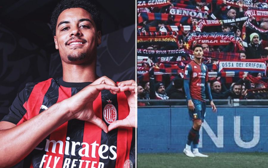 De Winter gives message to Genoa fans after Milan move: "A special ...