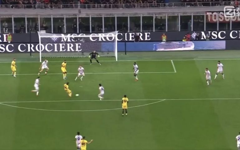 Watch: Milan take lead against Bologna as Luka Modric gets first goal