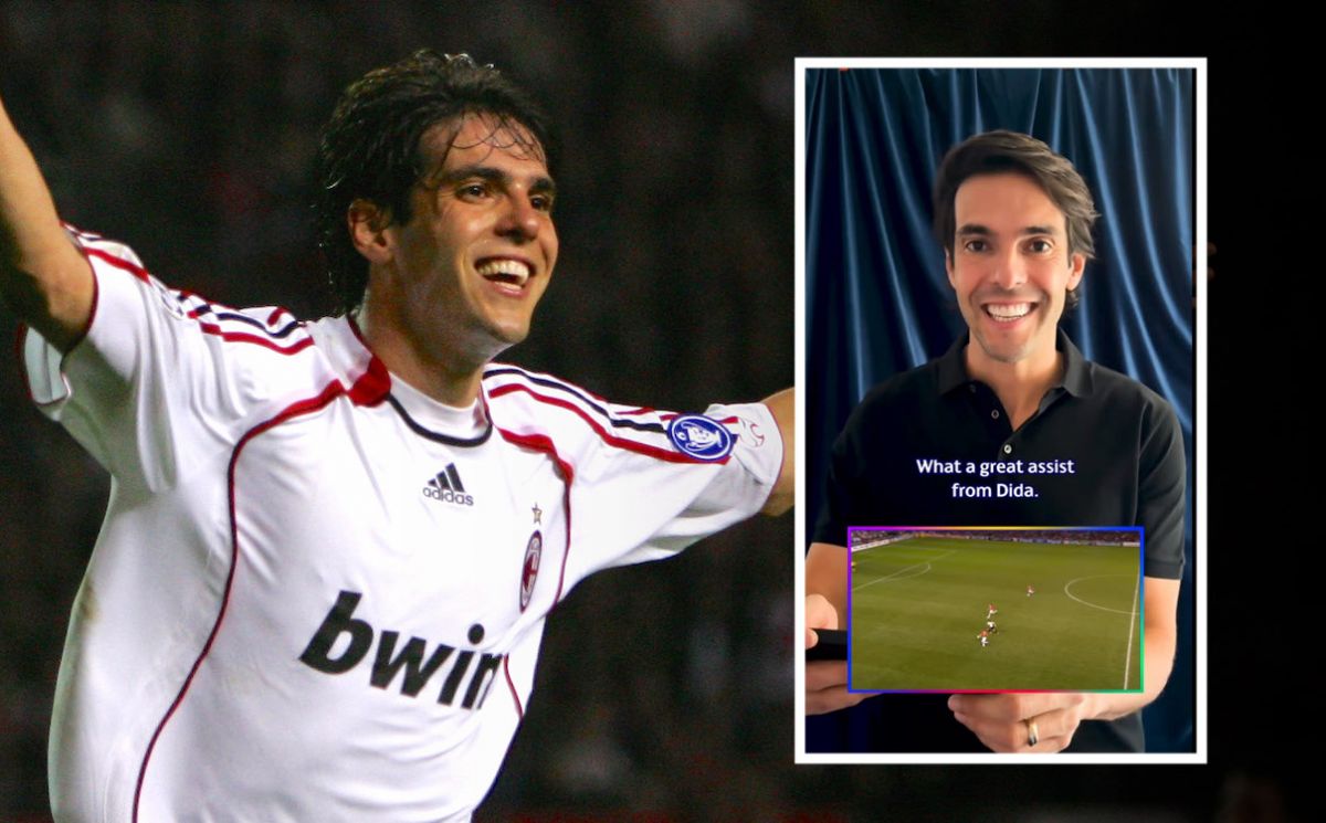 Kaka talks through the best goal of his career for AC Milan vs. Man Utd ...