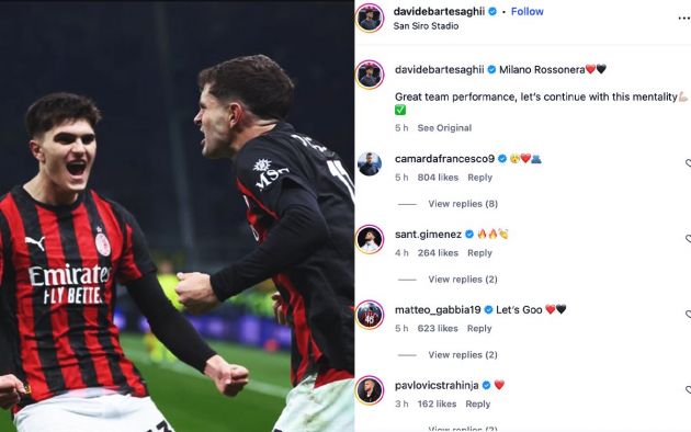 'Milan is Rossonero', 'Like when I was a kid': Milan players react ...