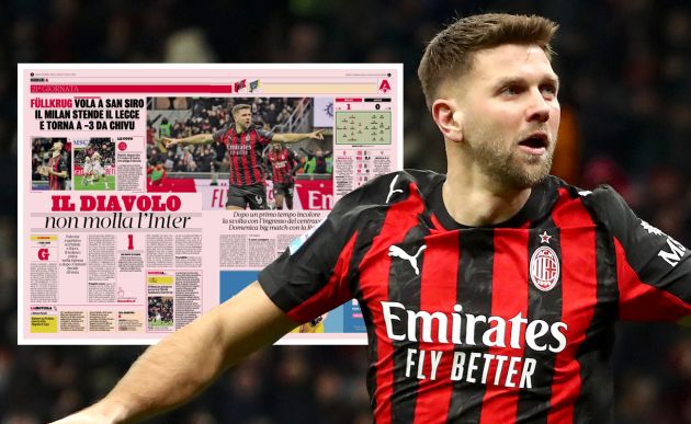 GdS: The importance of the No.9 - how Milan finally broke Lecce's ...