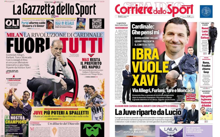 Gallery: ‘Milan kick everyone out', ‘Ibra wants Xavi’ - Today’s front ...