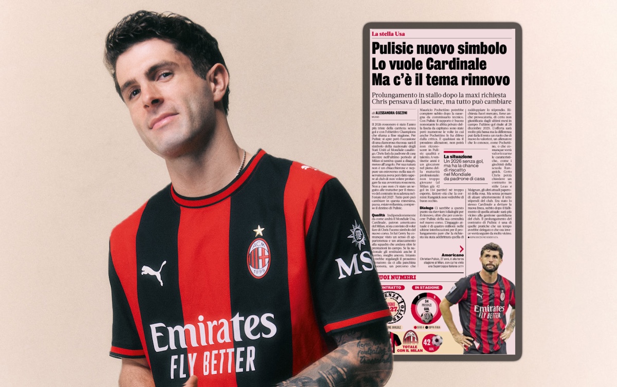 GdS: Cardinale wants Pulisic to be 'symbol of the new era' at Milan ...
