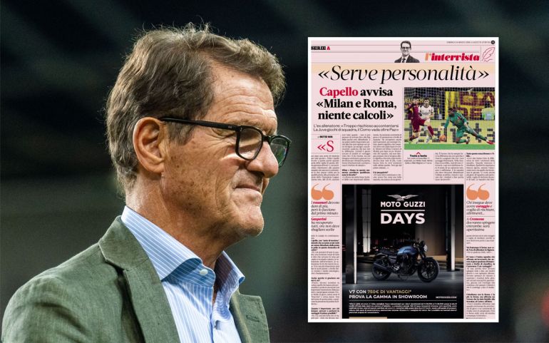 Capello says 'players with personality' will decide Champions League ...